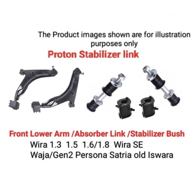 Proton Wira 1.3 1.5 1.6/1.8 Waja/Gen2 Persona Iswara FRONT (L&R)Lower ...
