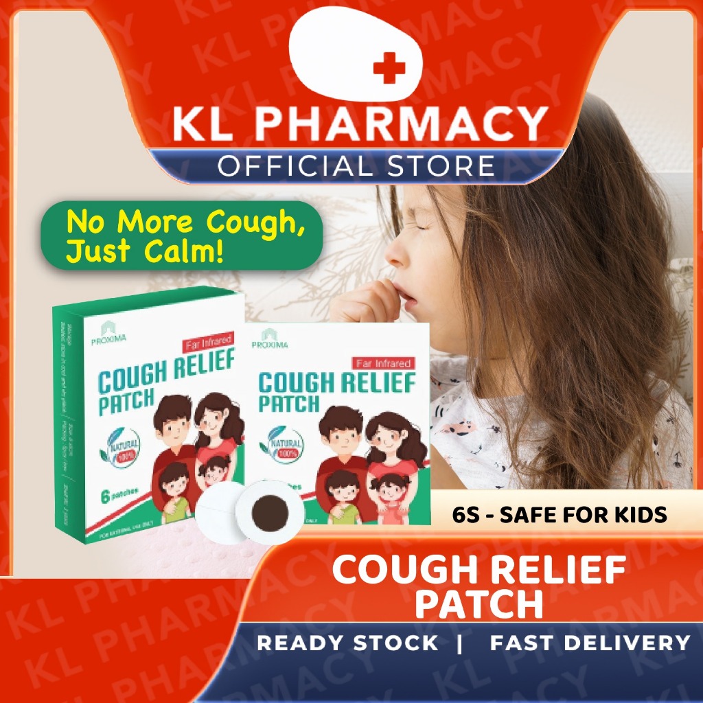 [READY STOCK][SHIP IN 1 DAY] Proxima Cough Relief Patch 6s | Shopee ...