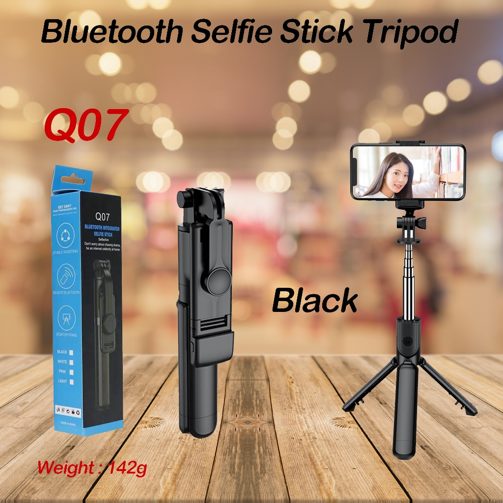 210cm 2.1m Portable Tripod Phone Holder Stand Adjustable Floor Live Camera Selfie 2.1m Bluetooth ...