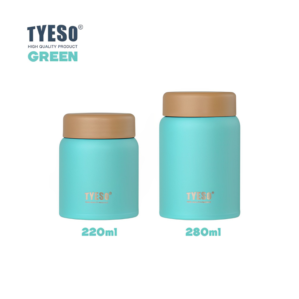 TYESO Thermos Food Jar 220ml/280ml Food-grade Stewed Pot Heat ...