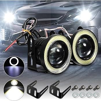 Car led foglamp angel eyes ( universal ) | Shopee Malaysia