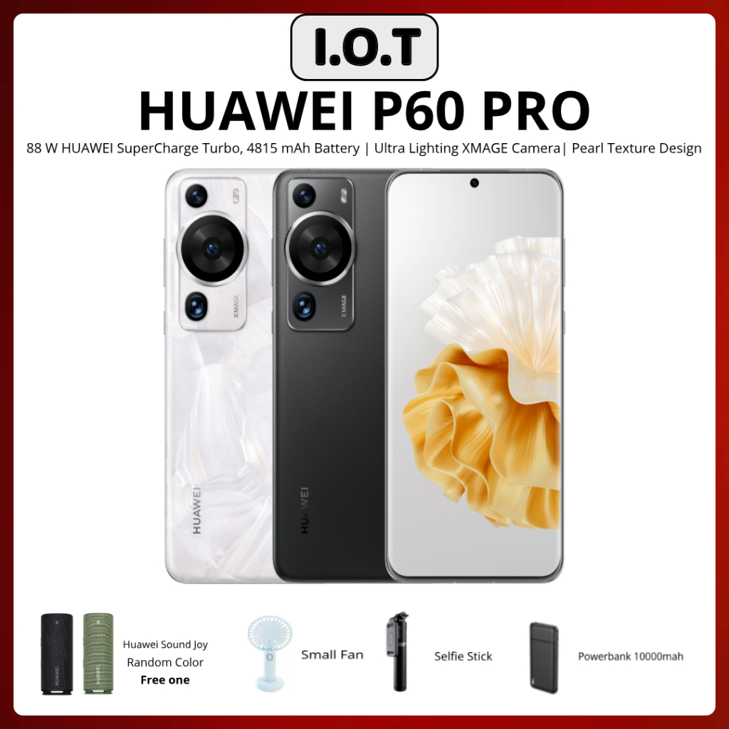 HUAWEI P60 Pro | 8GB+256GB /12GB+512GB | Ultra Lighting XMAGE Camera ...