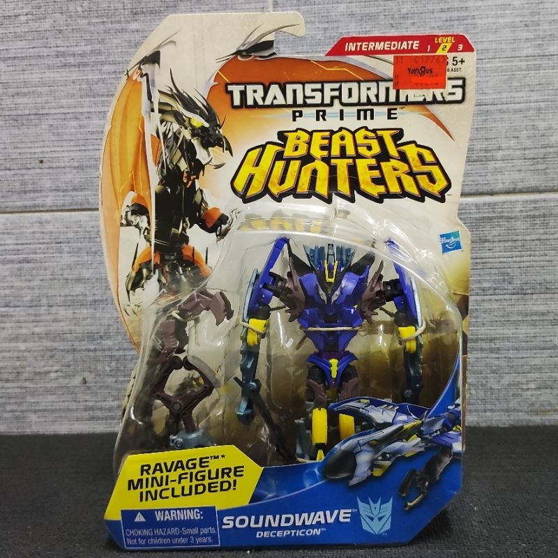 Hasbro Transformers Deluxe Class Soundwave [Decepticon Prime Beast ...