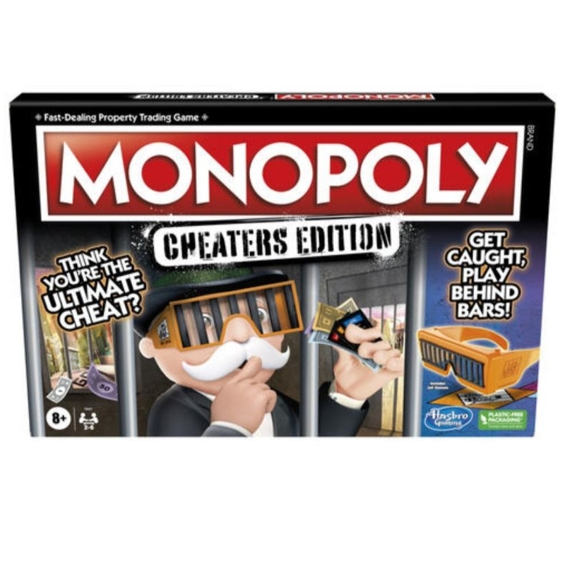 Monopoly Game: Cheaters Edition with Jail Glasses | Shopee Malaysia
