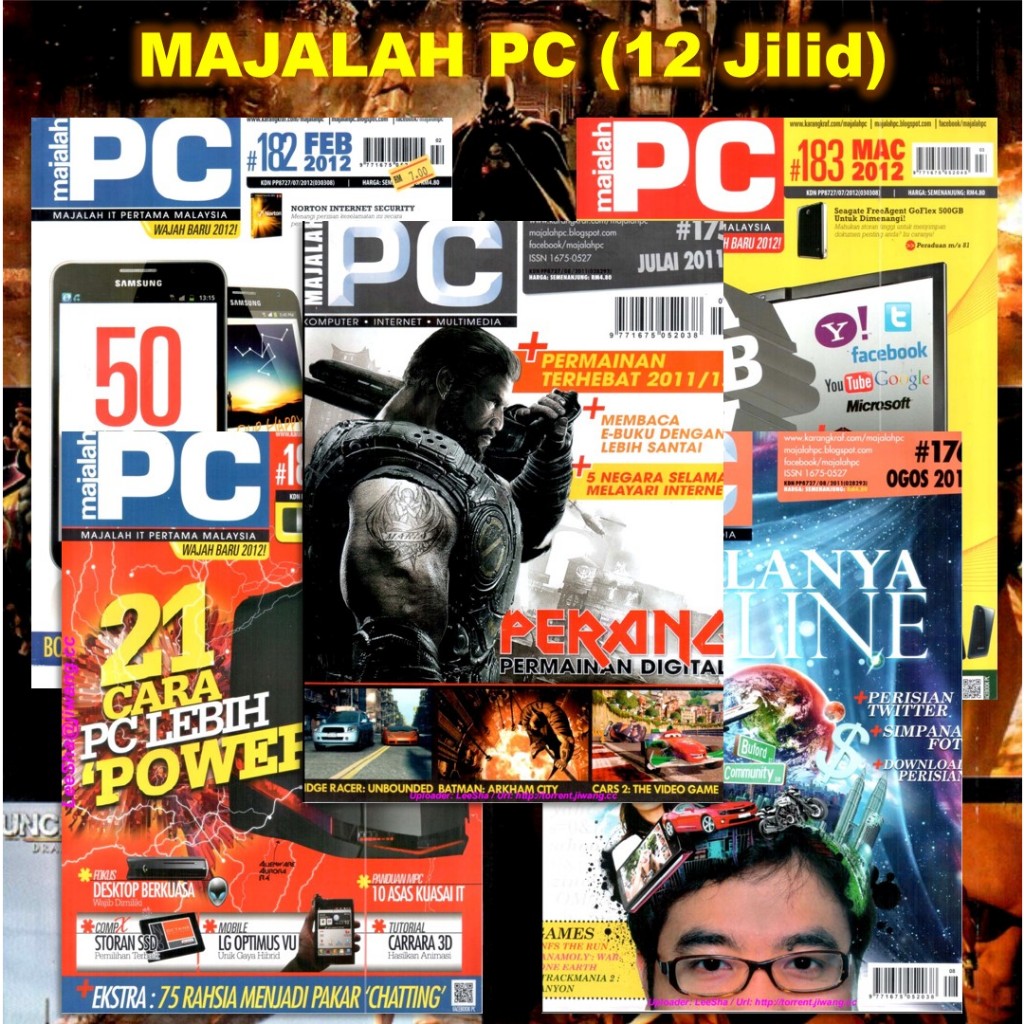 Majalah PC (12 Jilid Dlm B. Malaysia) | Shopee Malaysia
