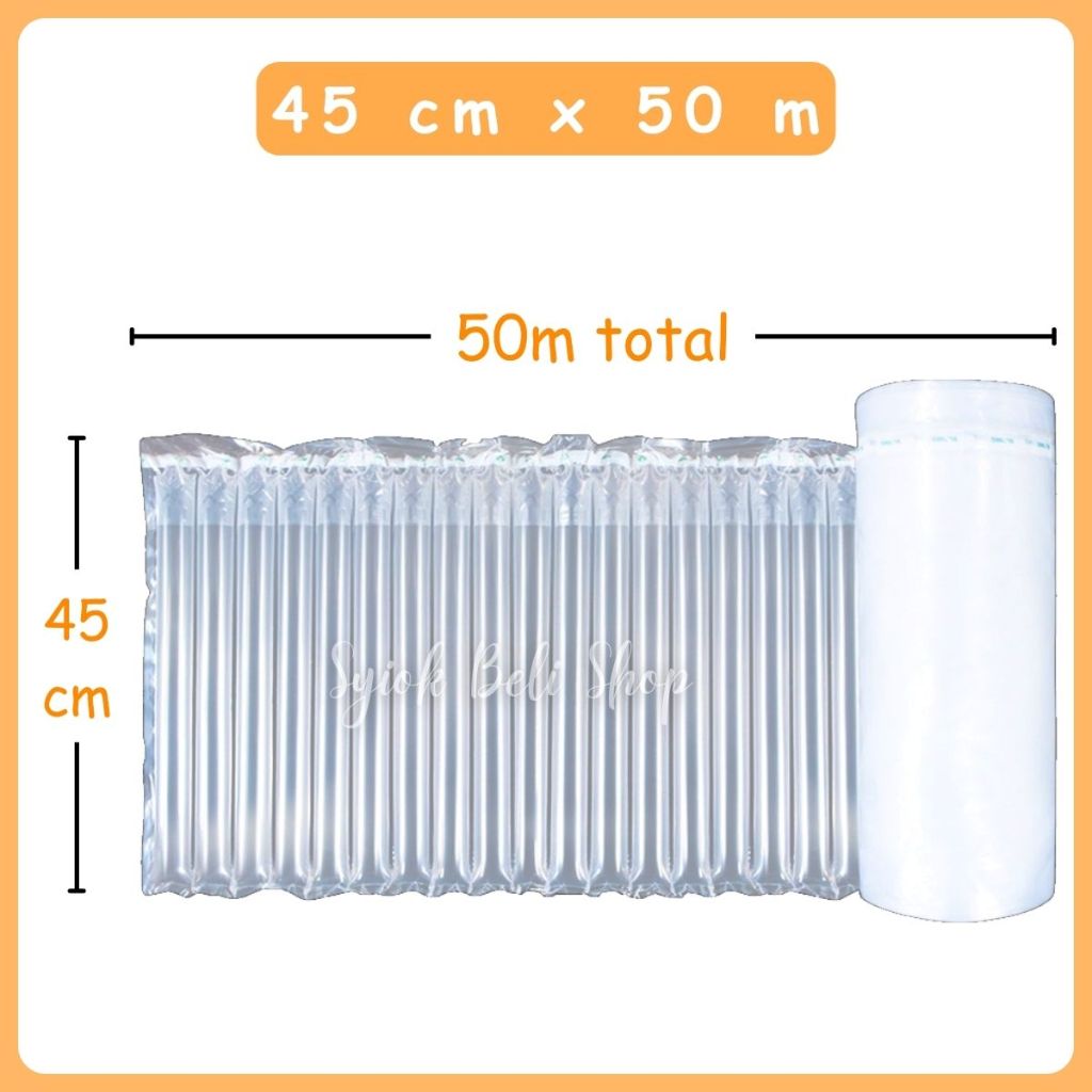 50m Inflatable Bubble Wrap Air Column Air Bubble Wrap Air Bubble Tube ...