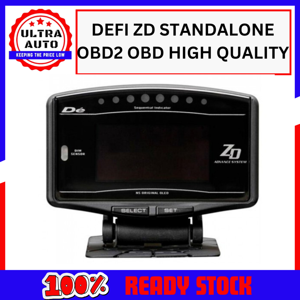 DEFI ZD STANDALONE OBD2 OBD HIGH QUALITY | Shopee Malaysia
