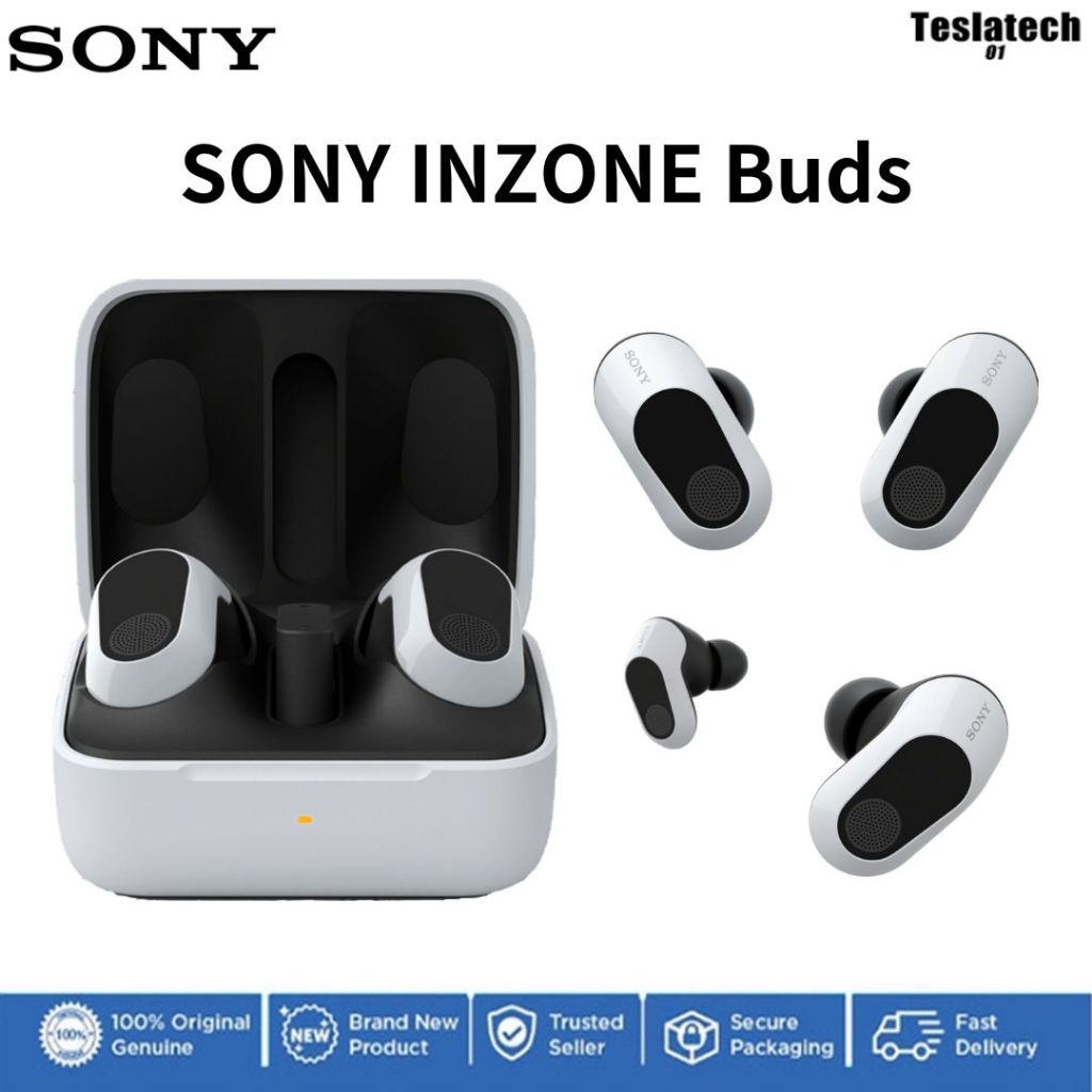 SONY INZONE Buds Truly Wireless Noise Canceling Gaming Earbuds for PC ...