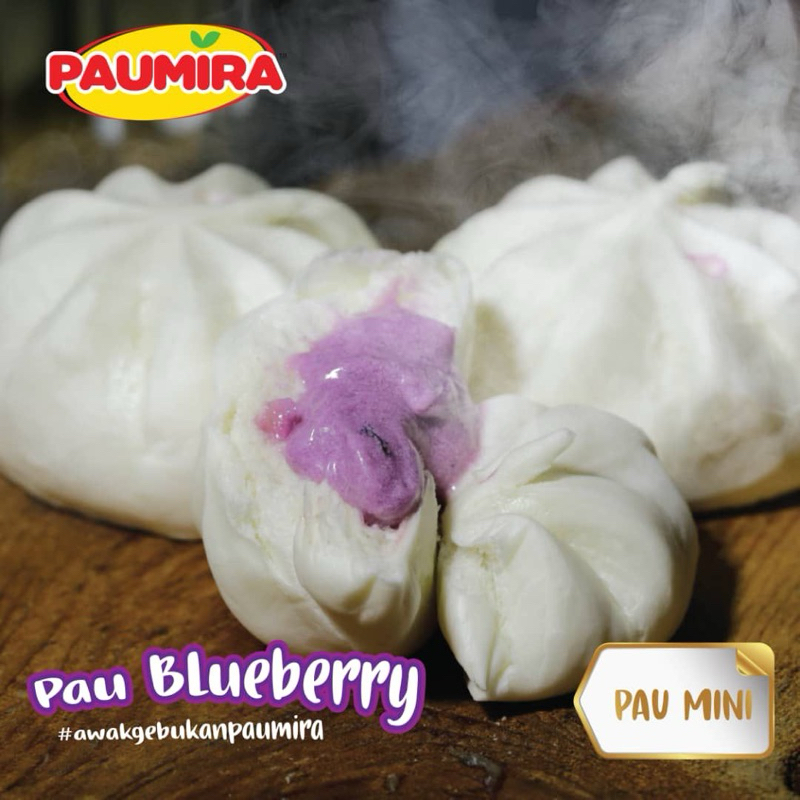 Pau Mira Mini Blueberry Viral Frozen Foods | Shopee Malaysia