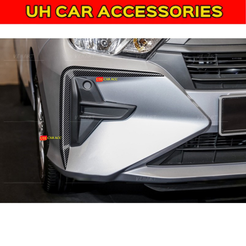 PERODUA AXIA 2023 FRONT BUMPER CANARD | Shopee Malaysia