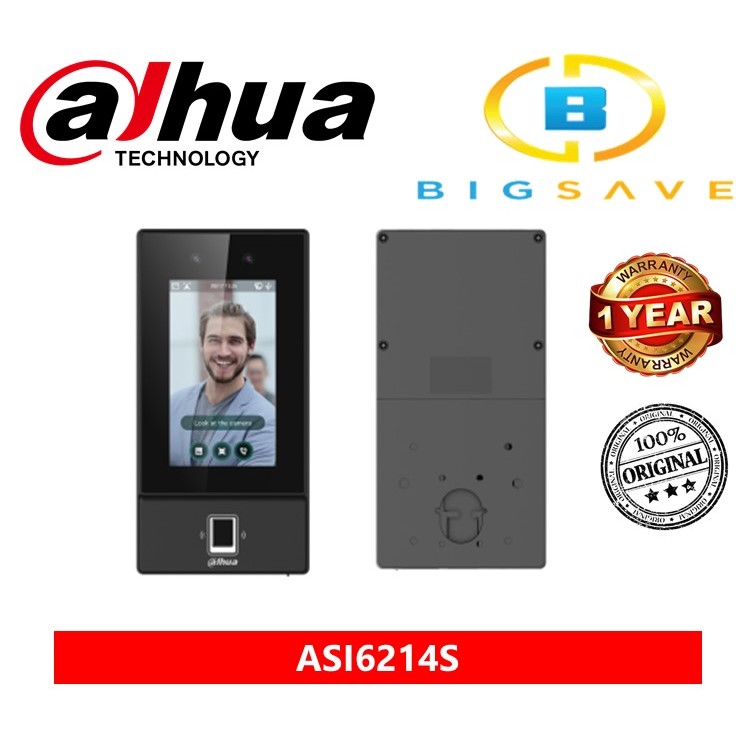 DAHUA ASI6214S FACE RECOGNITION ACCESS CONTROLLER | Shopee Malaysia