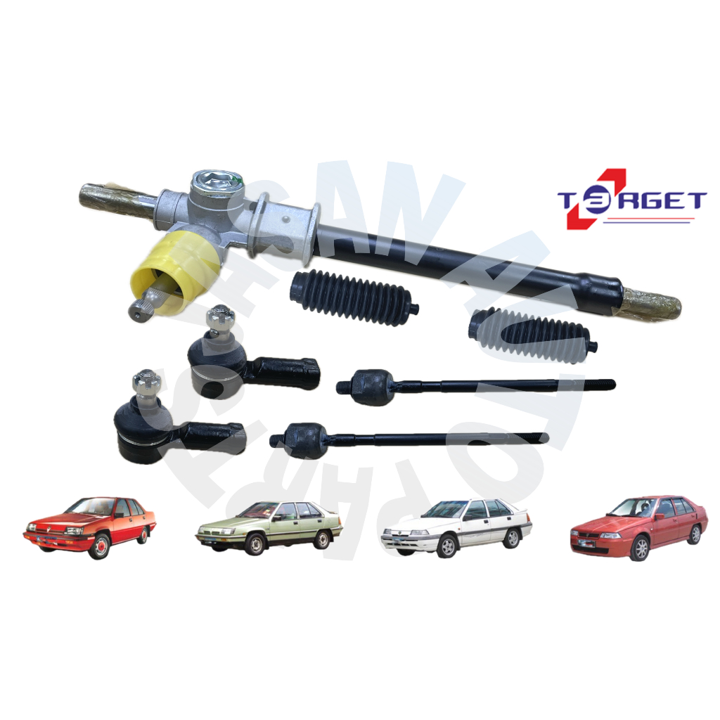 STEERING RACK-PROTON SAGA ,ISWARA 12V WITH TIE ROD END (NO POWER ...