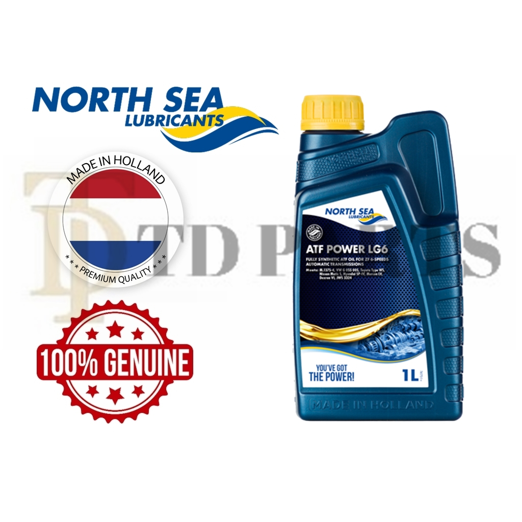 100% GENUINE NORTH SEA TF POWER LG6 FULLY SYNTHETIC ATF OIL FOR ZF 4HP ...