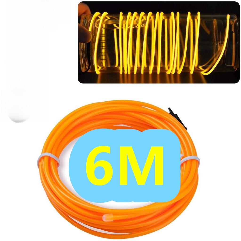 2.8mm Wording Light Strip EL Wire Neon Light With Iron Core Neon Custom ...