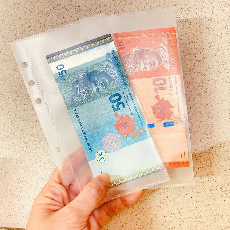 A6 Personal Clear Cash Envelope | Shopee Malaysia
