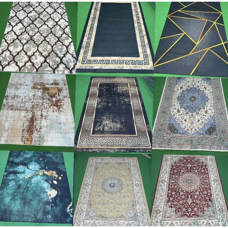 KARPET 3D VIRAL SAIZ 6XL/KARPET VELVET DESIGN CAT TUMPAH | Shopee Malaysia