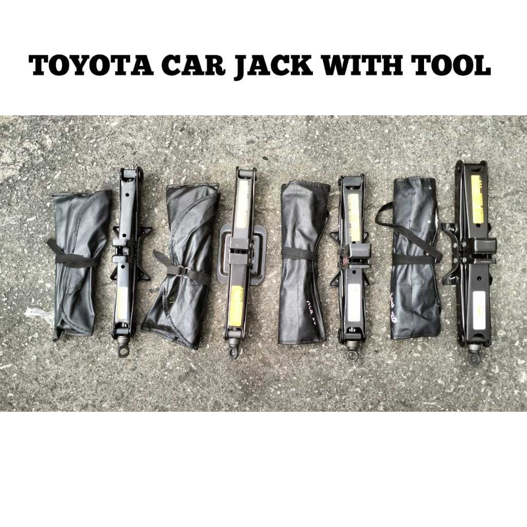 🇯🇵🇯🇵 Car Jack With Tools For Toyota Wish ZNE10 / Estima Previa ACR30 ...
