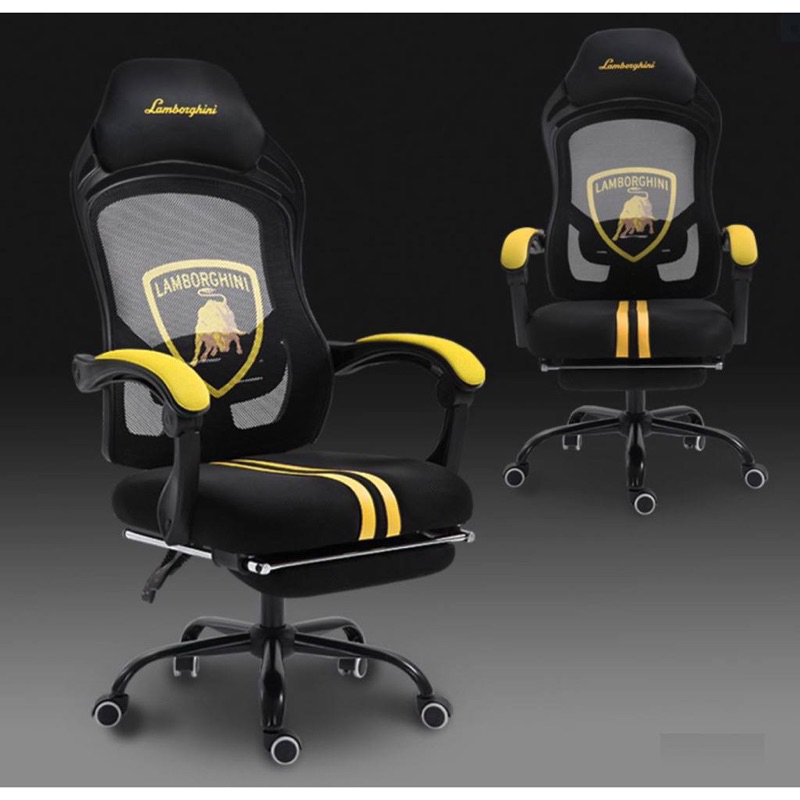 [ READY STOCK ] LAMBORGHINI / FERRARI ADJUSTABLE OFFICE CHAIR GAMING ...