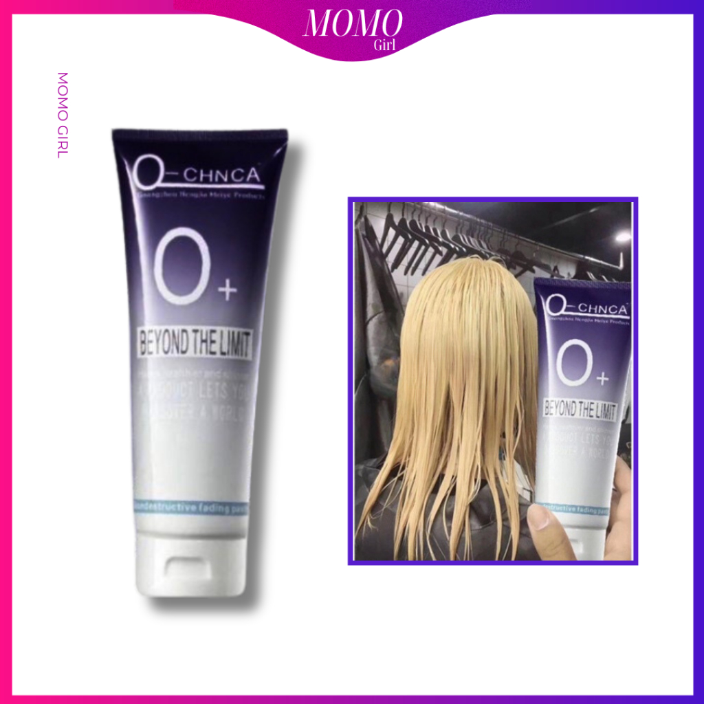 O+ Chnca Hair Bleach Cream Color Peroxide Bleaching Cream 漂膏褪色膏 400ml ...
