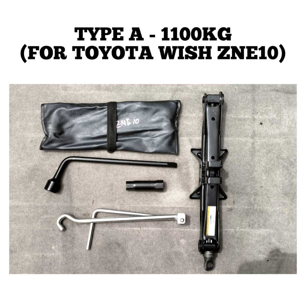 🇯🇵🇯🇵 Car Jack With Tools For Toyota Wish ZNE10 / Estima Previa ACR30 ...