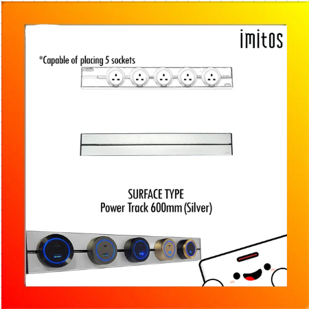 [GEN 2] imitos Power Track Socket Surface Switch 32A Power Line Long ...