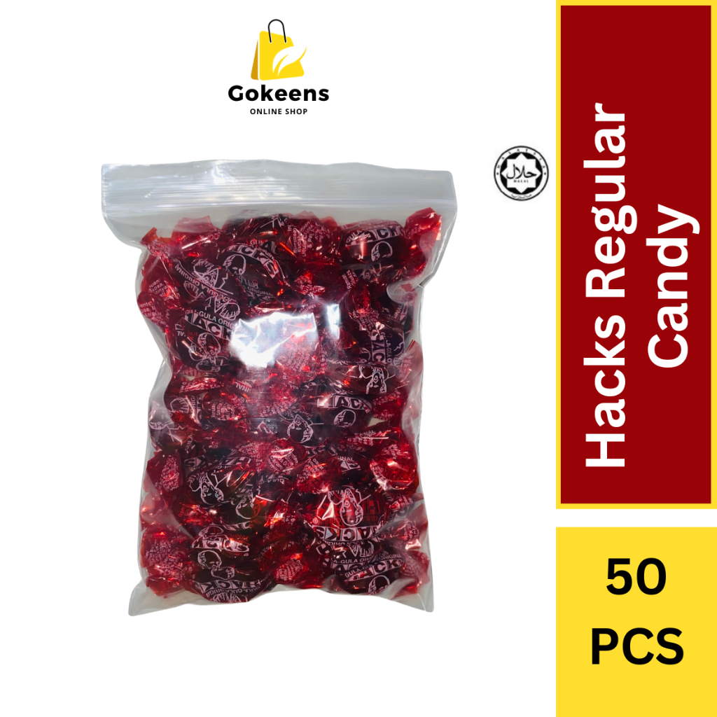 Hacks Regular Candy 50PCS Gula-gula Hacks Original | Shopee Malaysia