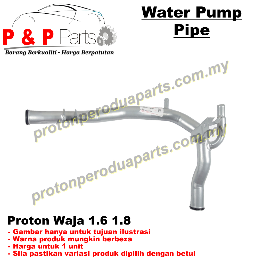 Water Pump Pipe Paip Air Besi For Waja 1.6 MMC Mitsubishi 4G18 1.8 ...