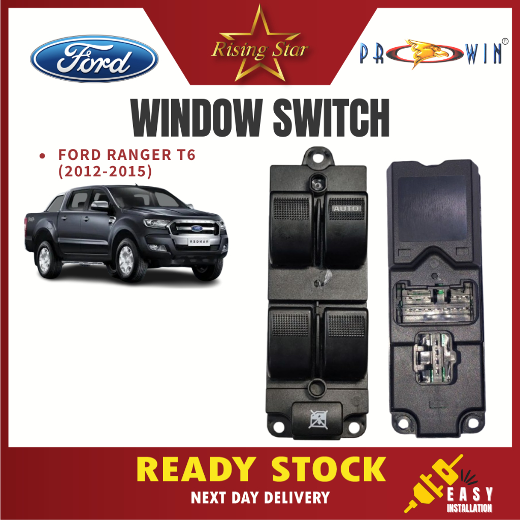Mazda BT50(11-16)/Ford Ranger T6/2.2 XLT 4WD-14 Power Window Switch ...