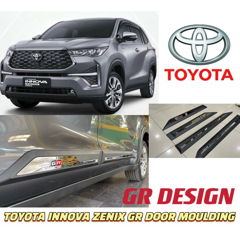 TOYOTA INNOVA ZENIX 2023 GR DOOR MOULDING PANEL | Shopee Malaysia
