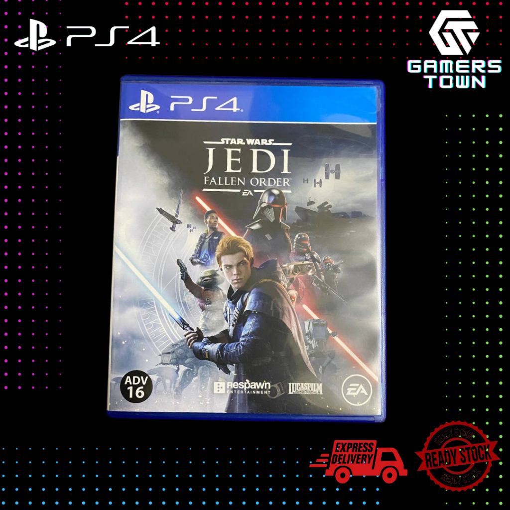 (Ready Stock) Star Wars Jedi Fallen Order PS4 Playstation 4 (USED ...