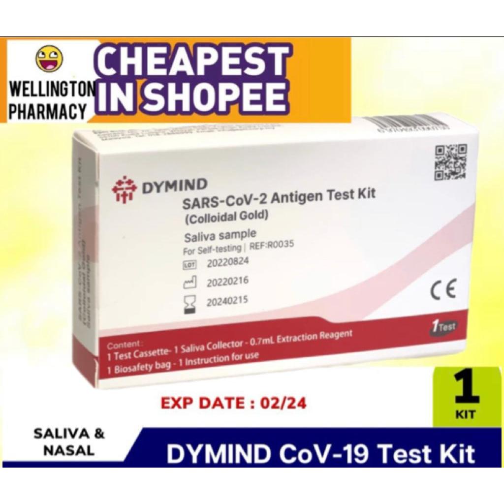 DYMIND TEST KIT (Saliva) 1's EXP:2/2024 | Shopee Malaysia