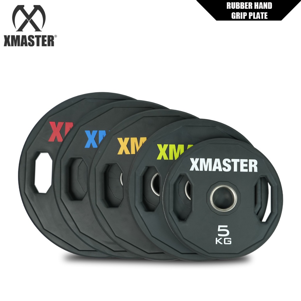 XMASTER Hand Grip Plates, Rubber Weight Plate, Fitness CrossFit ...