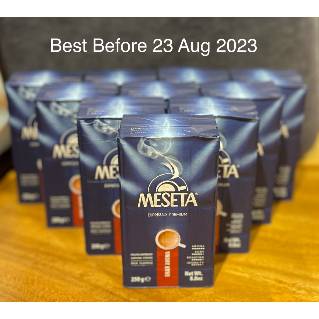 MESETA Gran Aroma Ground Coffee [20% Arabica + 80% Robusta] 250gm x ...