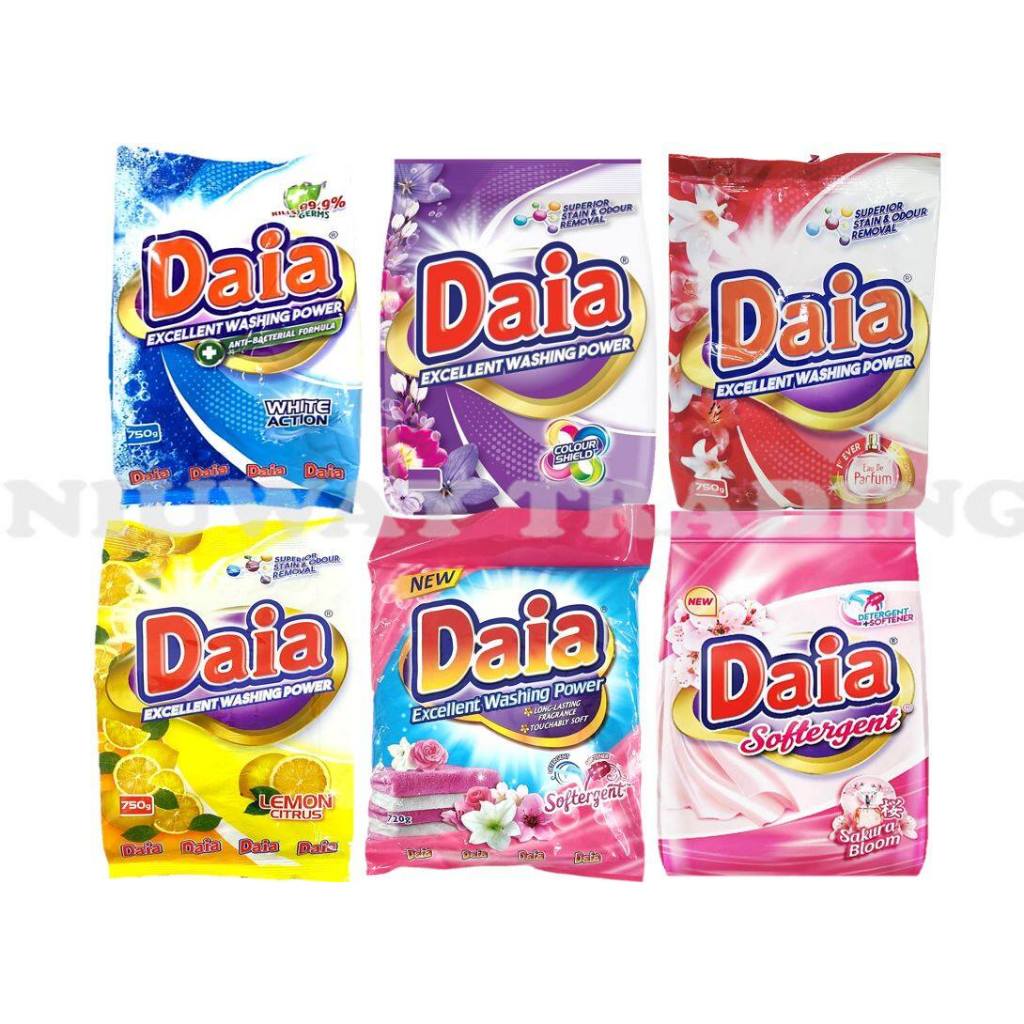 DAIA POWDER DETERGENT 750G | Shopee Malaysia