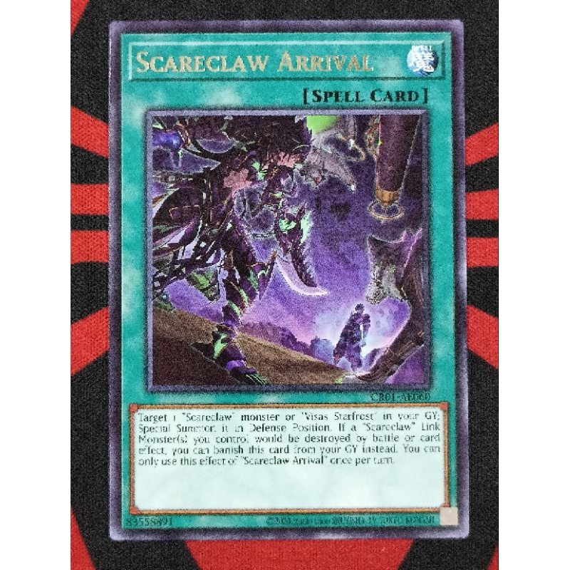 YUGIOH KONAMI CR01-AE060 Scareclaw Arrival (Rare) | Shopee Malaysia