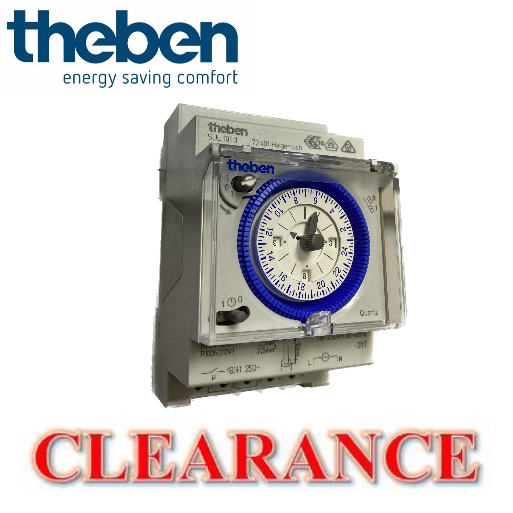 THEBEN TIME SWITCH SUL 181 d 110-230V 50/60Hz | Shopee Malaysia