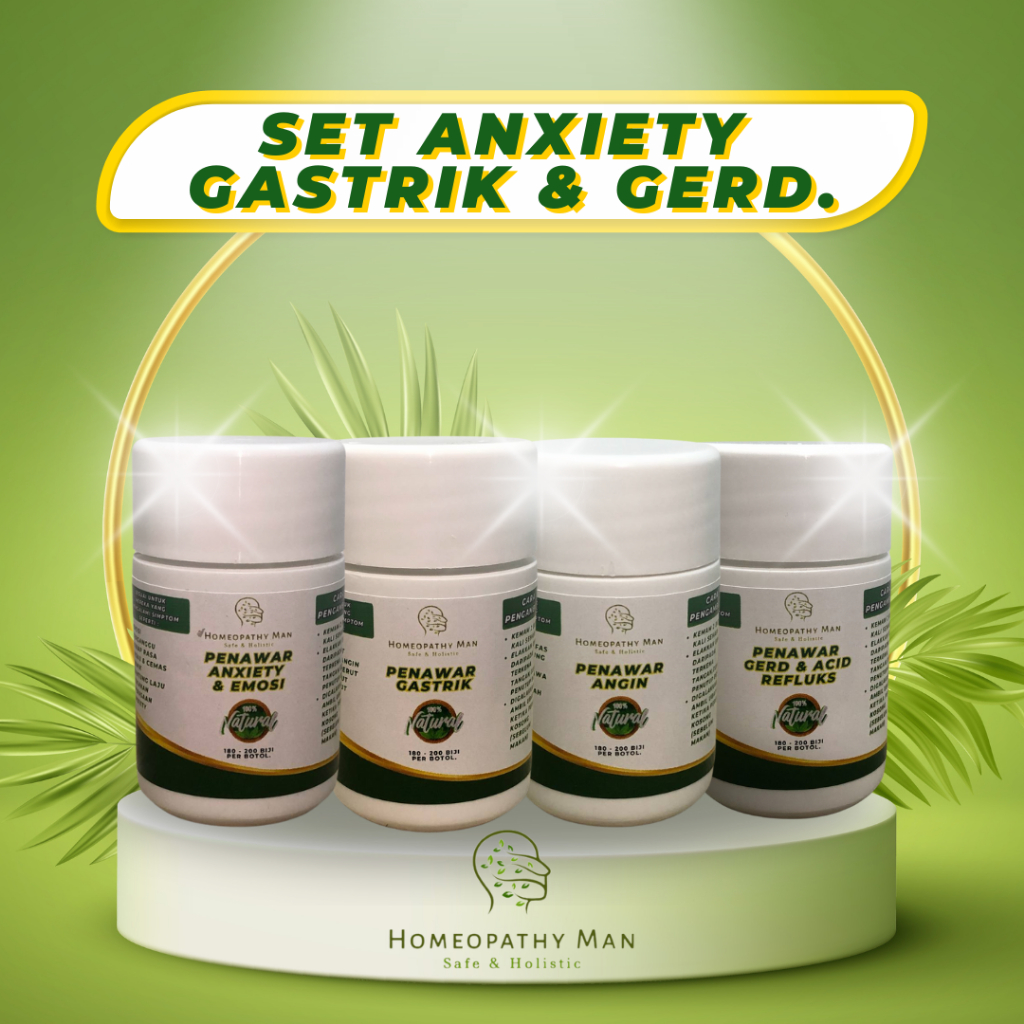 Set Anxiety, Gastrik & Gerd - Rawatan Holistik Untuk Menyembuhkan ...