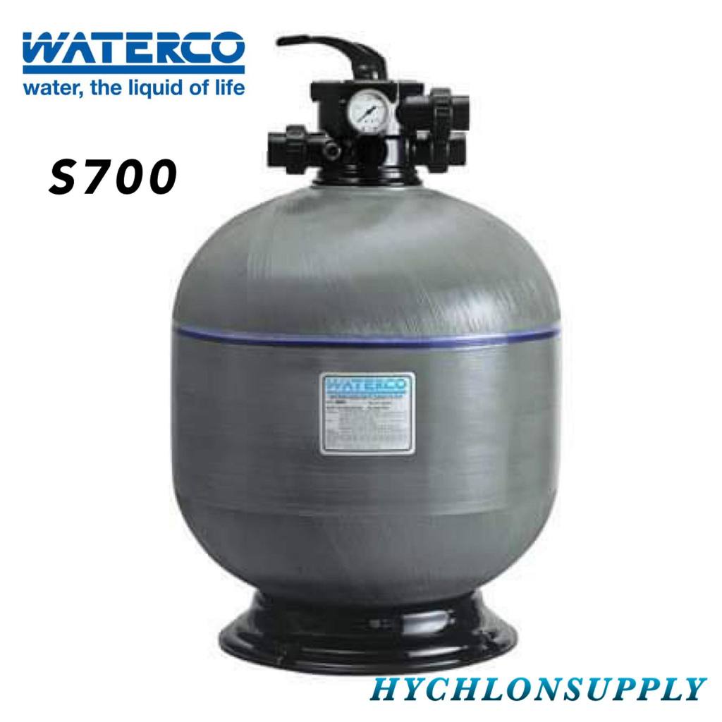 Swimming Pool Sand Filter WATERCO S700 28" (2.5 Bar) C/W 40mm Multiport ...