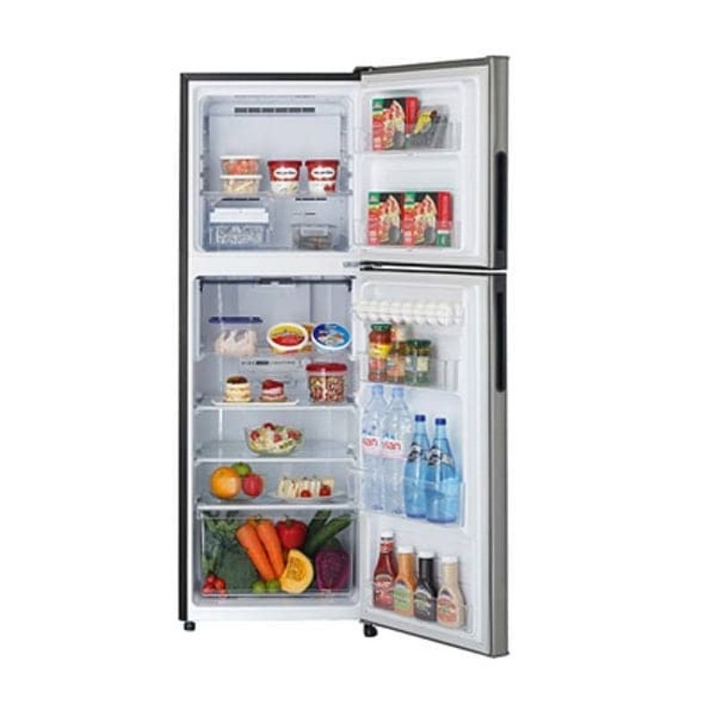 SHARP 280L J TECH INVERTER FRIDGE 2 DOORS 5 ⭐ ENERGY SAVING | Shopee ...