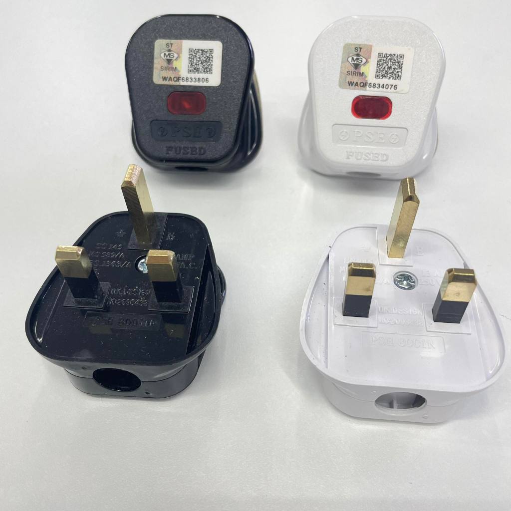 KESELAMATAN RUMAH PLUG TOP MALAYSIA 3PIN SOCKET 13A +LAMPU PLUG SAFETY ...