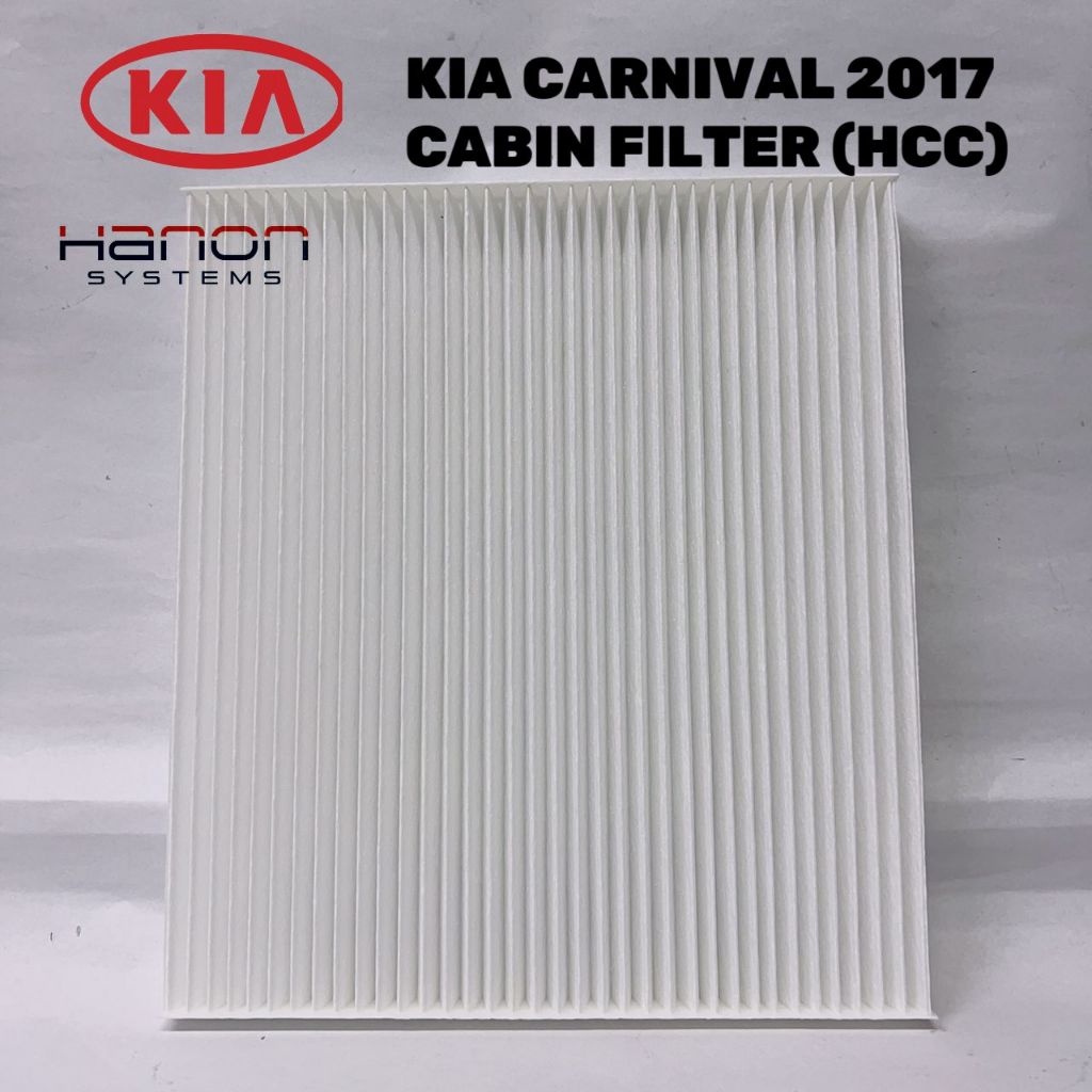 KIA CARNIVAL 2017 AIRCOND CABIN FILTER (HCC) | Shopee Malaysia