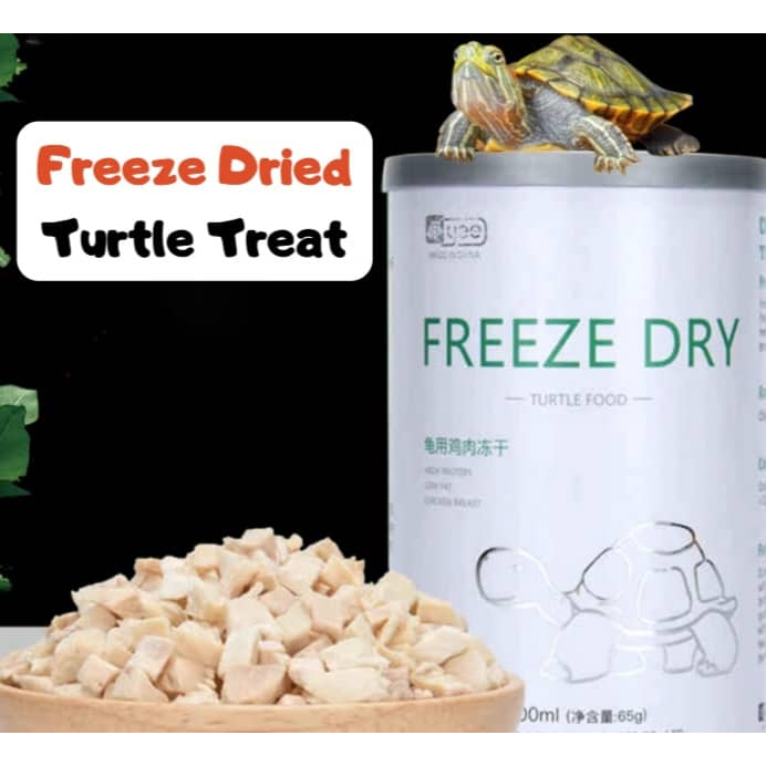 Freeze Dried Turtle Treat Dried Fish Shrimp Mealworm Krill FeedTortoise ...