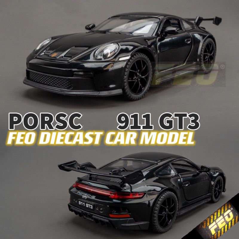 FEO Gt3 922 Car Porsch 911 Diecast Car Model Alloy Car Diecast Model ...