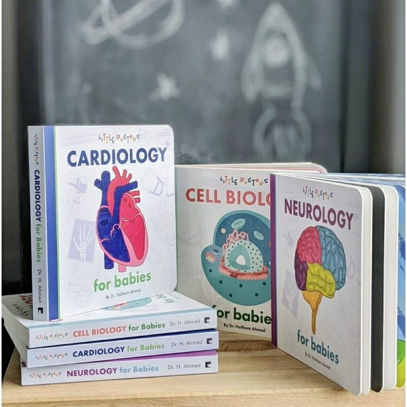🔥New Arrival🔥Little Doctors Children's Books Set Neurology Cell Biology ...