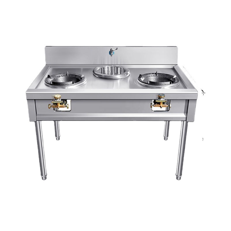 Single Burner Table /Double Burner Table Cooking Table Stainless Steel ...