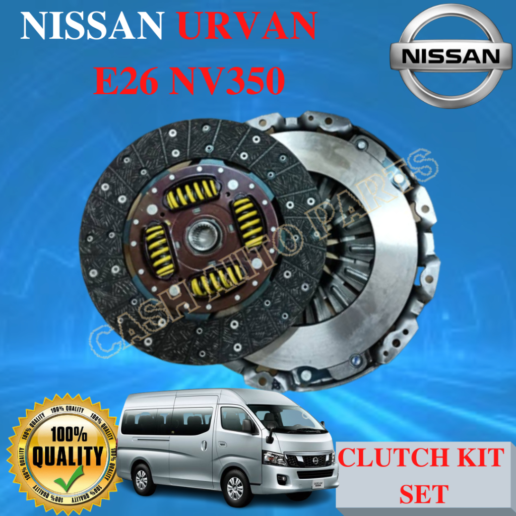 NISSAN URVAN E26 NV350 CLUTCH SET CLUTCH KIT SET *WITHOUT BEARING | Shopee Malaysia