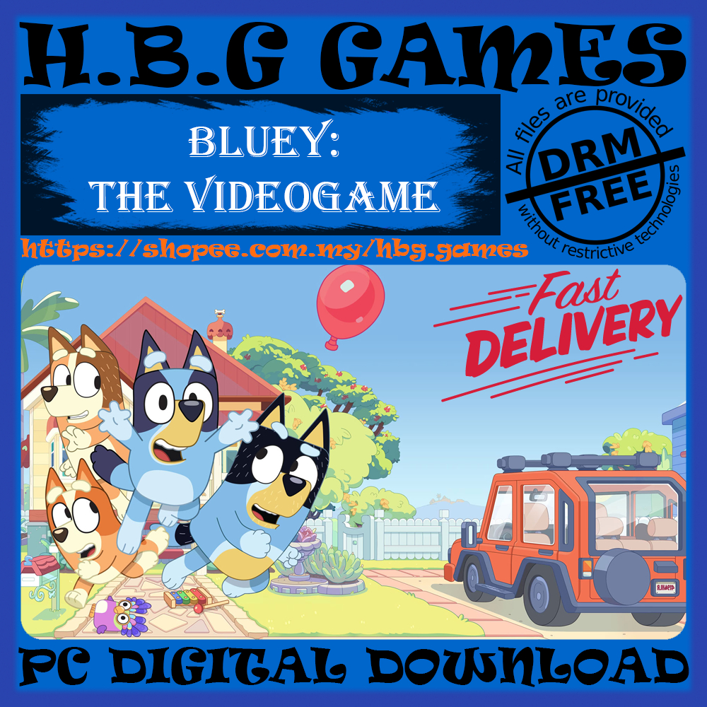 Bluey: The Videogame [PC DIGITAL DOWNLOAD] [OFFLINE] [DRM-FREE] [BONUS ...