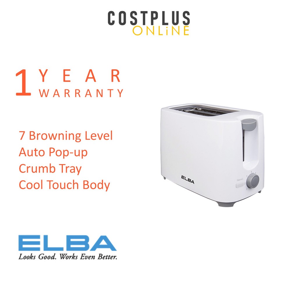 ELBA ET-G2770(WH) - Toaster 700W | Shopee Malaysia
