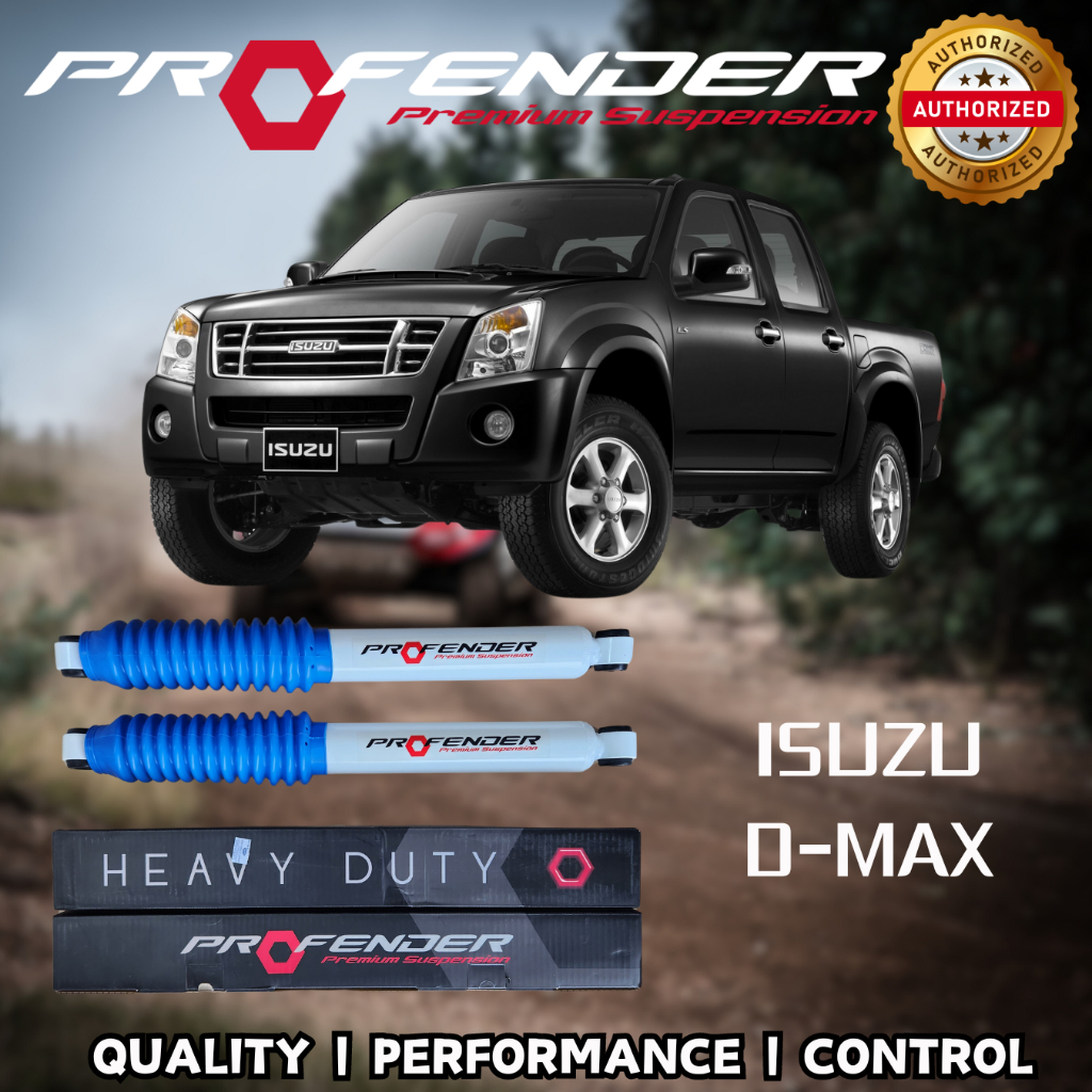 40mm Big Bore ProFender Heavy Duty Shock Absorber | ISUZU DMAX RA/RC ...
