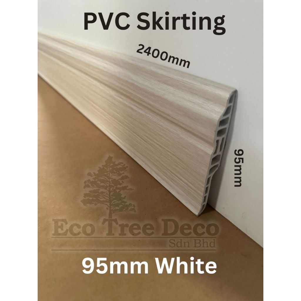 PVC Skirting 8 Kaki Pjg PVC Tak Perlu Cat l Wall Skirting Vinyl ...